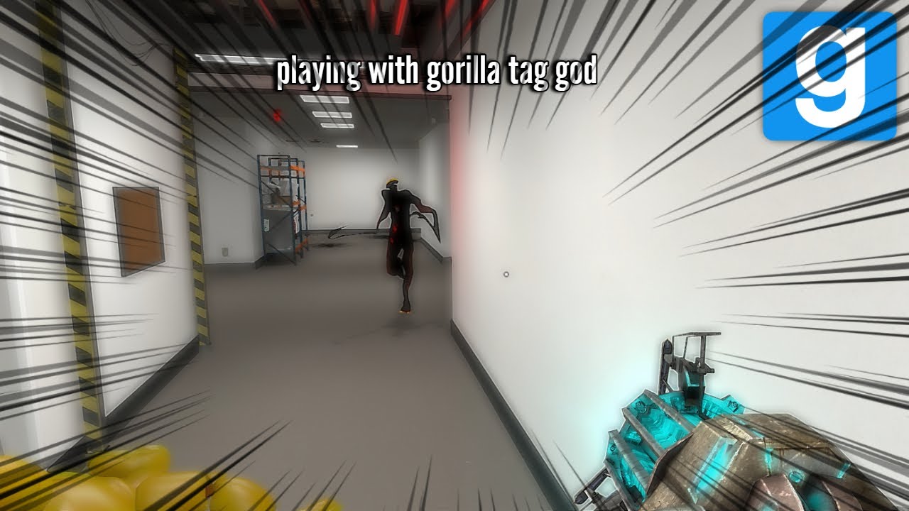 i played with gorilla tag god in gmod - YouTube