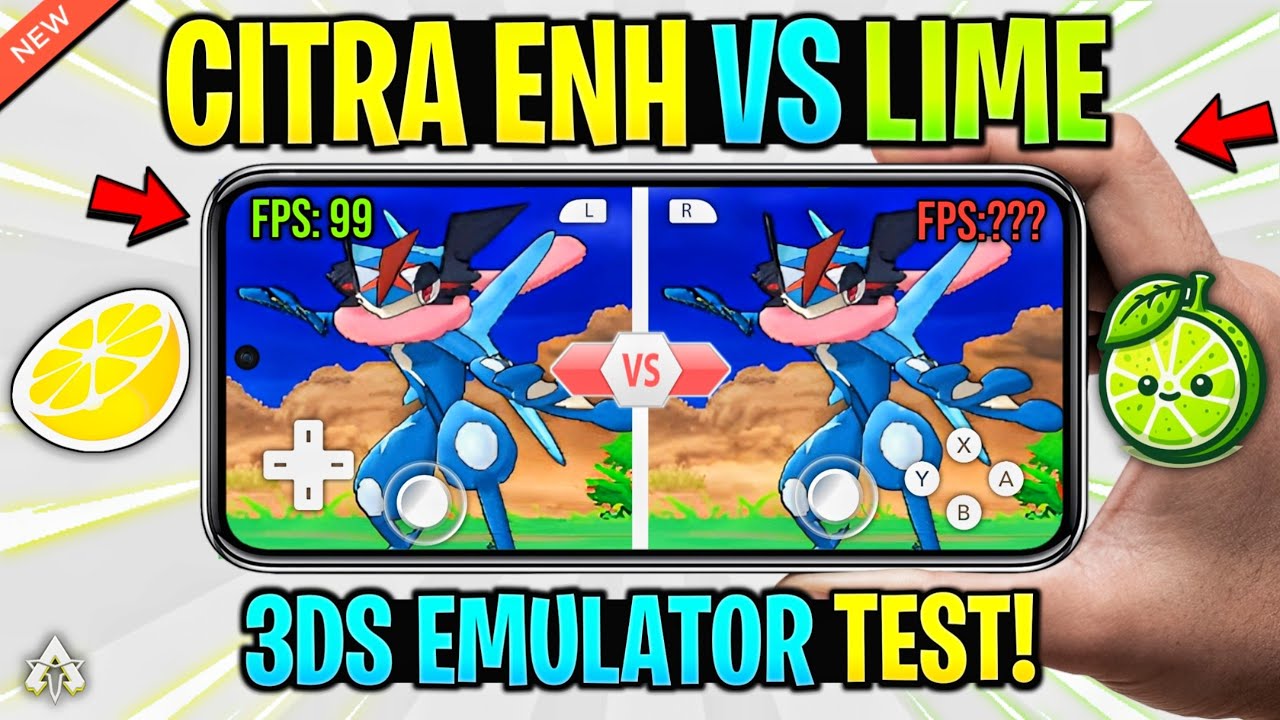 🔥 CITRA ENHANCED VS LIME 3DS COMPARISON | NEW BEST 3DS EMULATOR ANDROID 2024 - YouTube