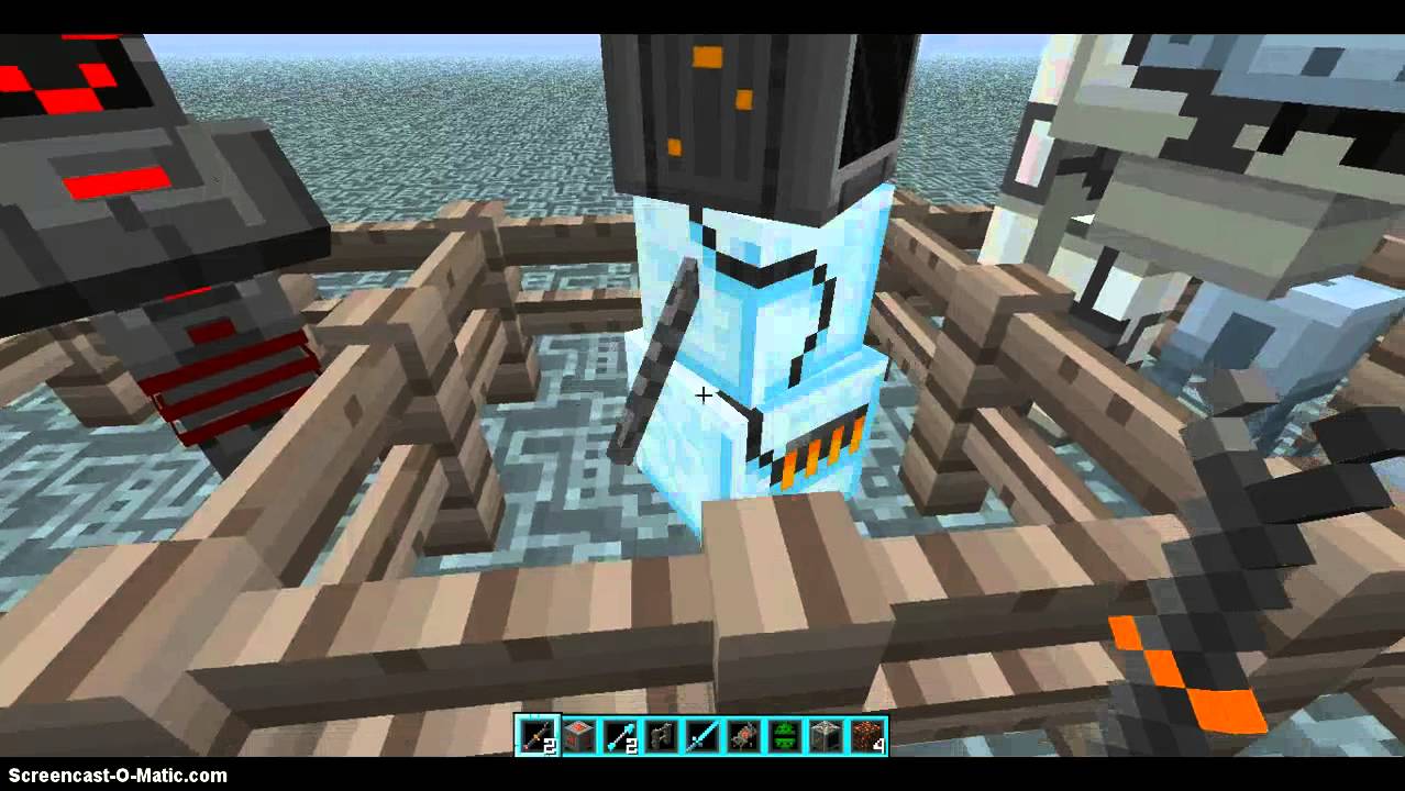 Minecraft Robot Utopia resource pack review. - YouTube