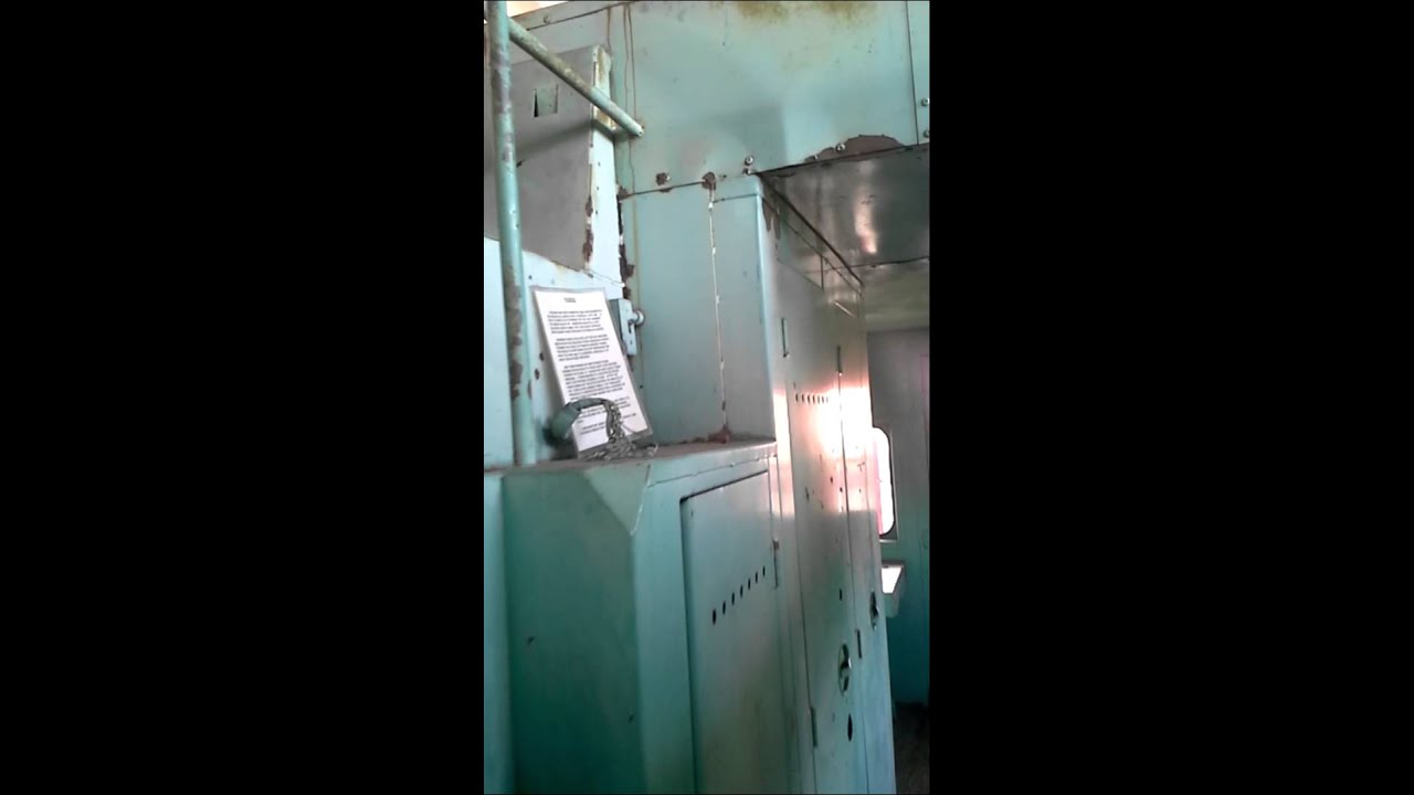Inside a real caboose! - YouTube