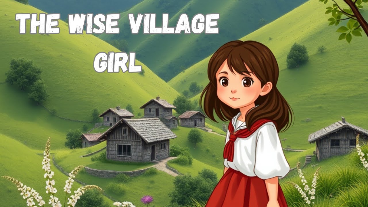 The wise village girl | kids' moral story in English - YouTube