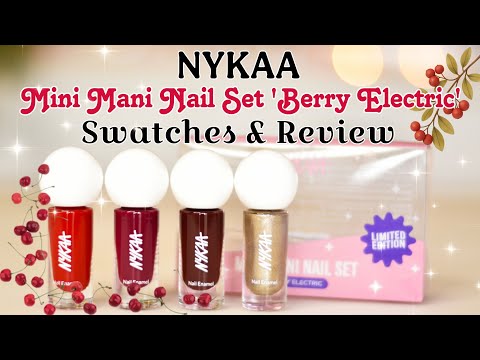 Is Nykaa's *New* Berry Electric Kit Worth It? 💅✨