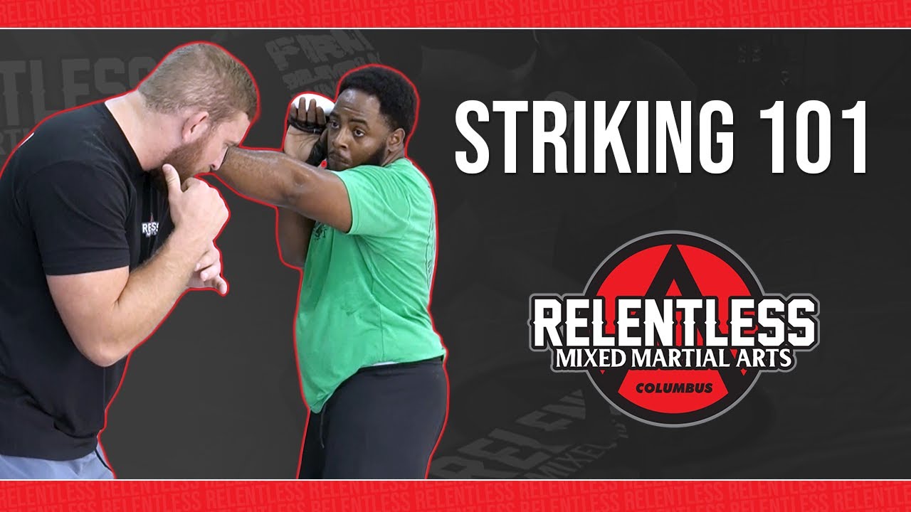 STRIKING 101 at Relentless MMA (HOW TO) - YouTube