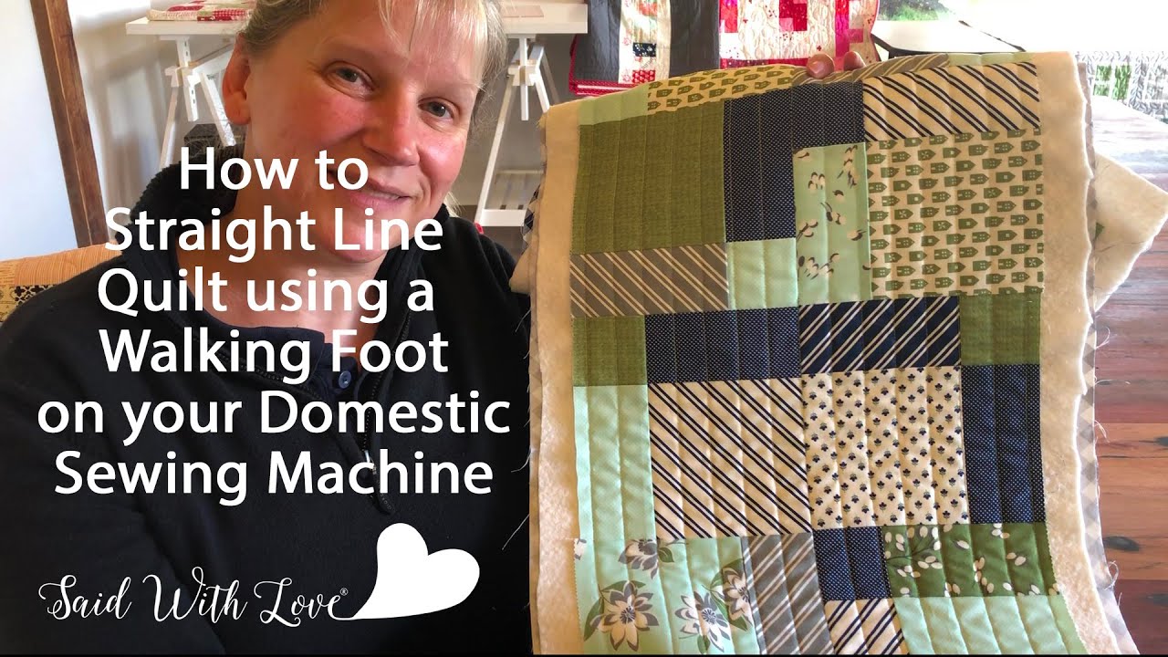 Beginner Quilting 3 - How to Quilt your project - YouTube