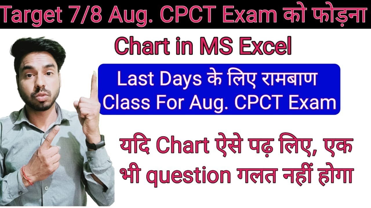 राम बाण Class for 7/8 Aug. CPCT Exam (chart in ms excel) - YouTube