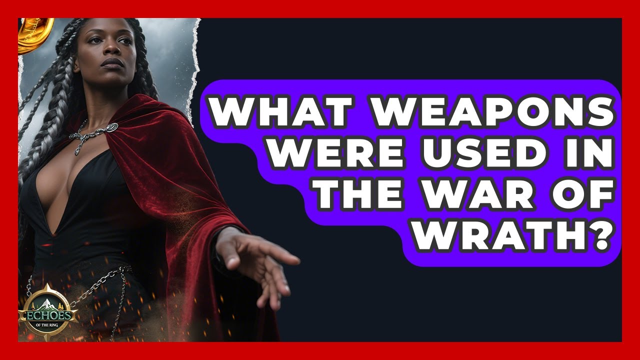What Weapons Were Used In The War Of Wrath? - Echoes Of The Ring - YouTube
