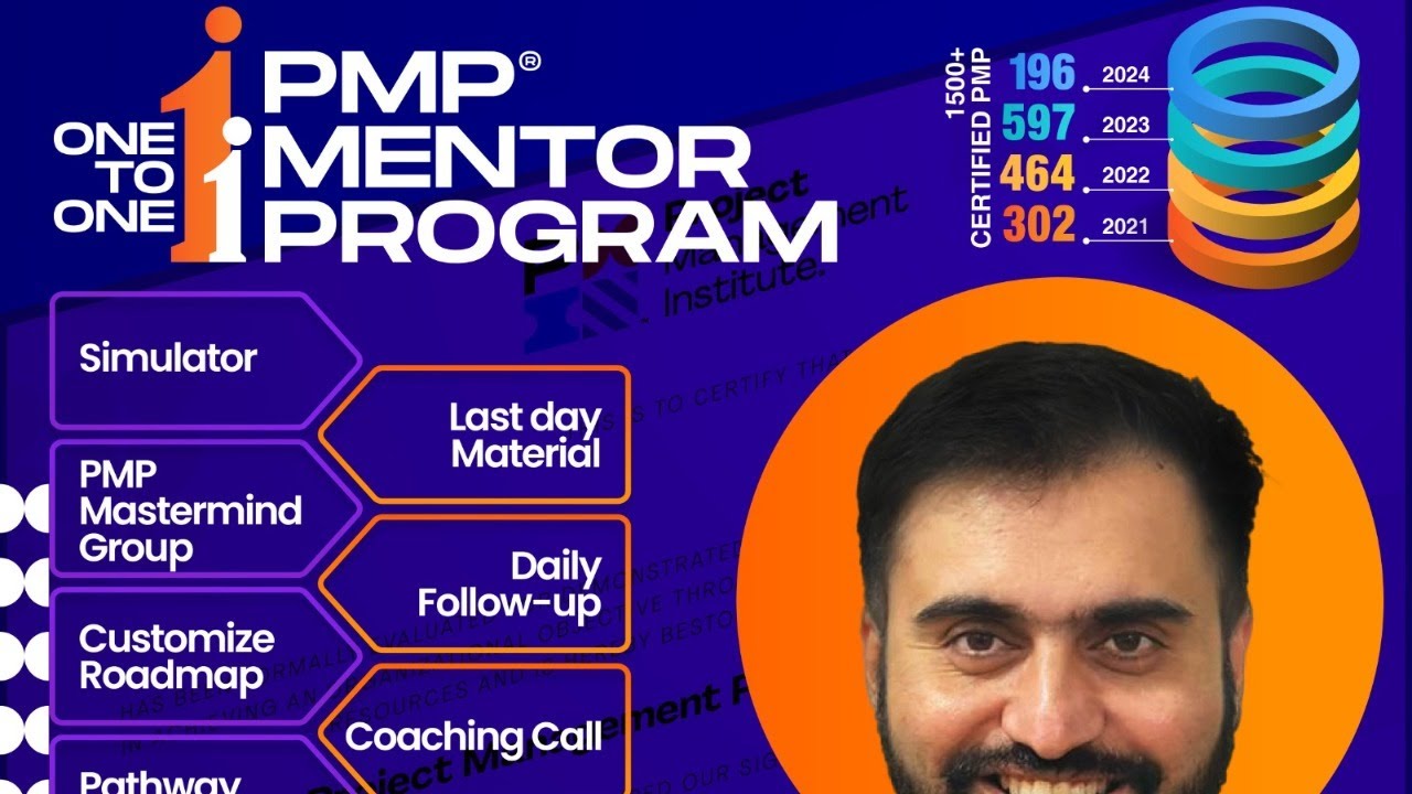 The solution of all your PMP problem 1-1 mentor program for pmp - YouTube