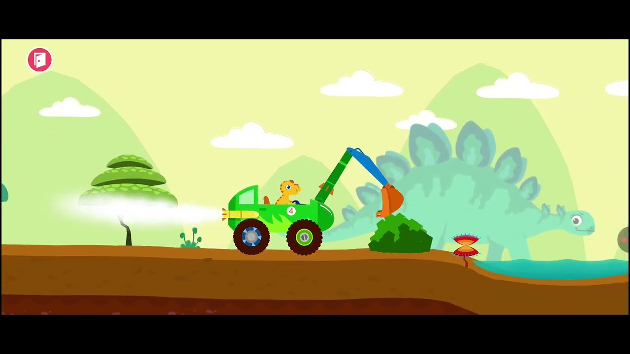 Dinosaur digger by yateland - YouTube