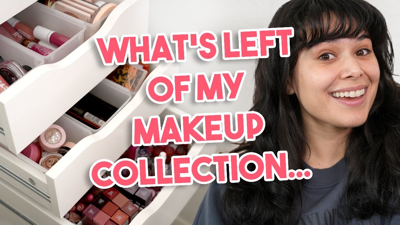 2024 Makeup Collection Tour AFTER a MASSIVE DECLUTTER! - YouTube