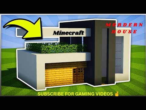⚒️ Minecraft: How to Build a Morden House Tutorial [Easy House Build ...
