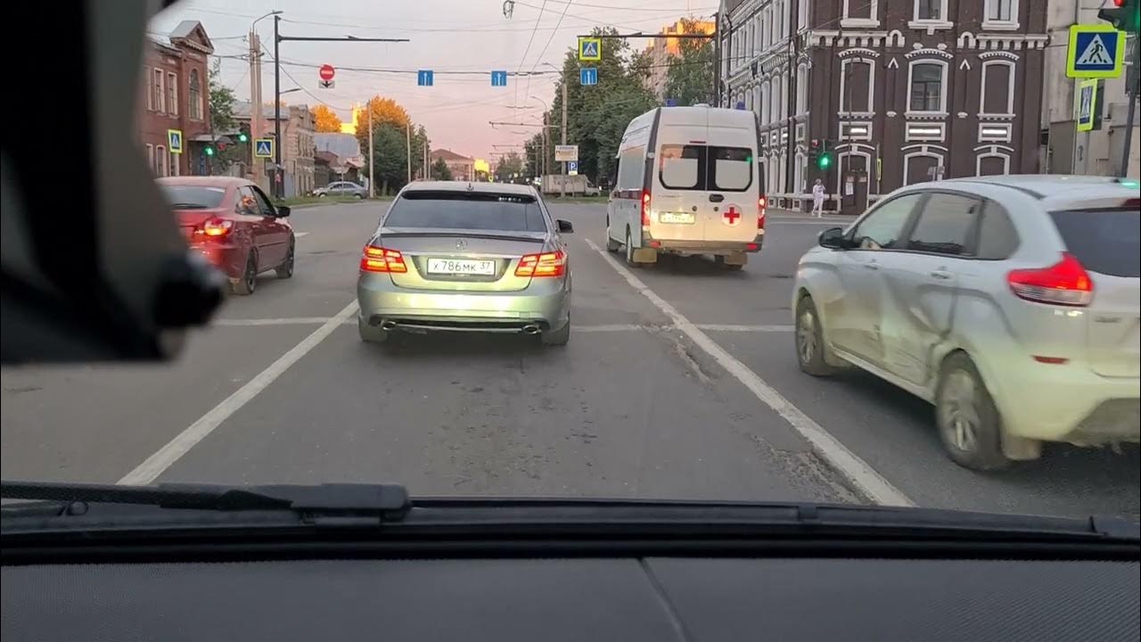 Иваново пр-т Ленина- ул. Почтовая-ул. Багаева-Б. Хмельницкого- ул ...