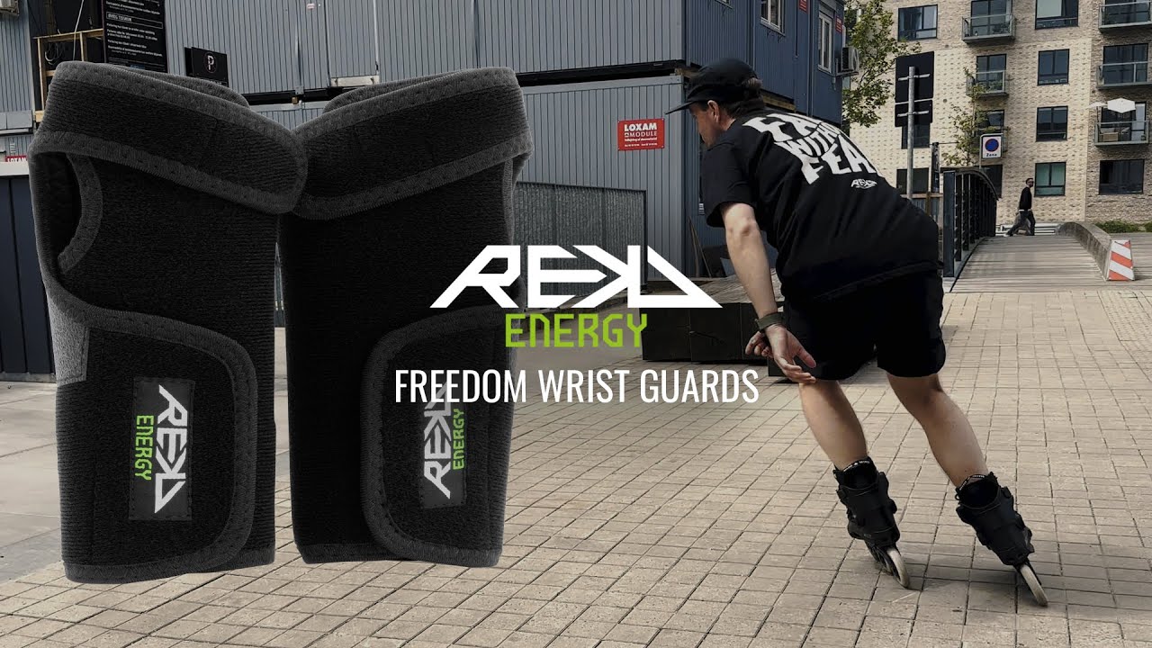 REKD Energy Freedom Wrist Guards | Jacob Bach | Free Skate # ...