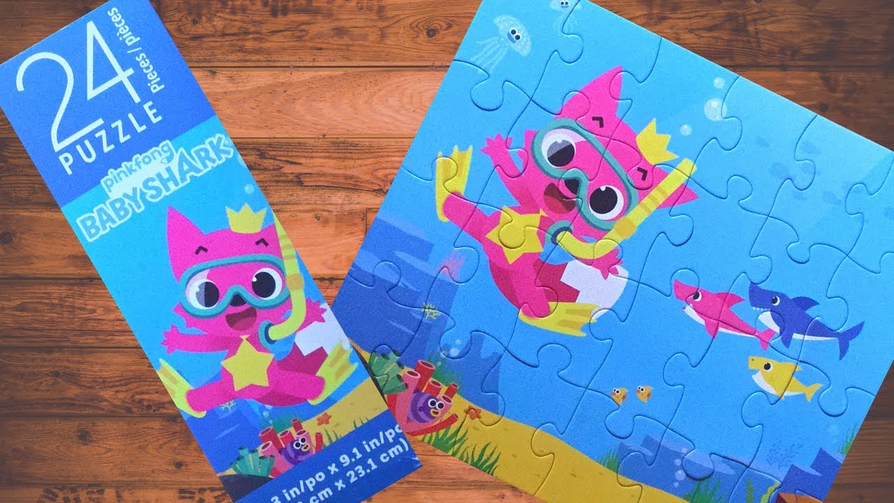 Pinkfong BABY SHARK Puzzle - 24 Pieces - YouTube