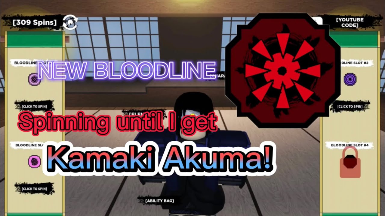 Spinning until I get the new Kamaki Akuma bloodline - YouTube