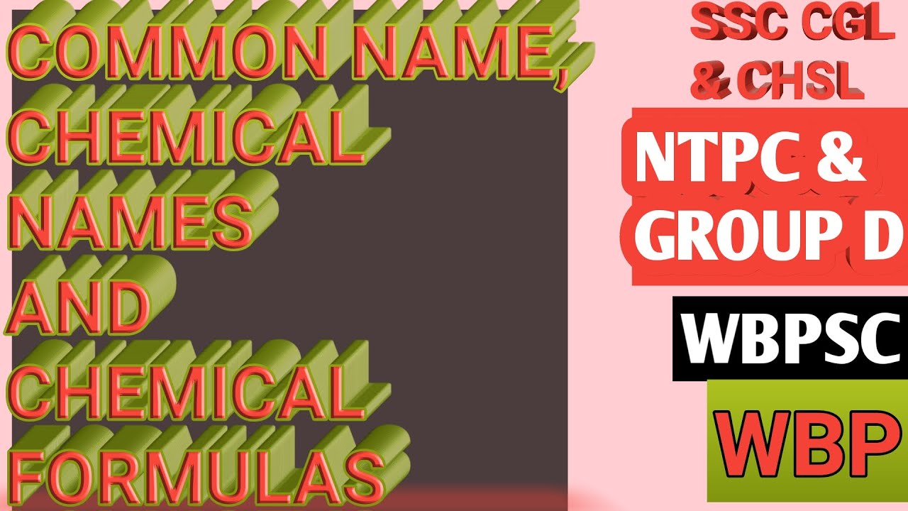 Chemical Names And Formulas Chemical Name And Common Name Chemical chemical-names-and-formulas-chemical-name-and-common-name-chemical