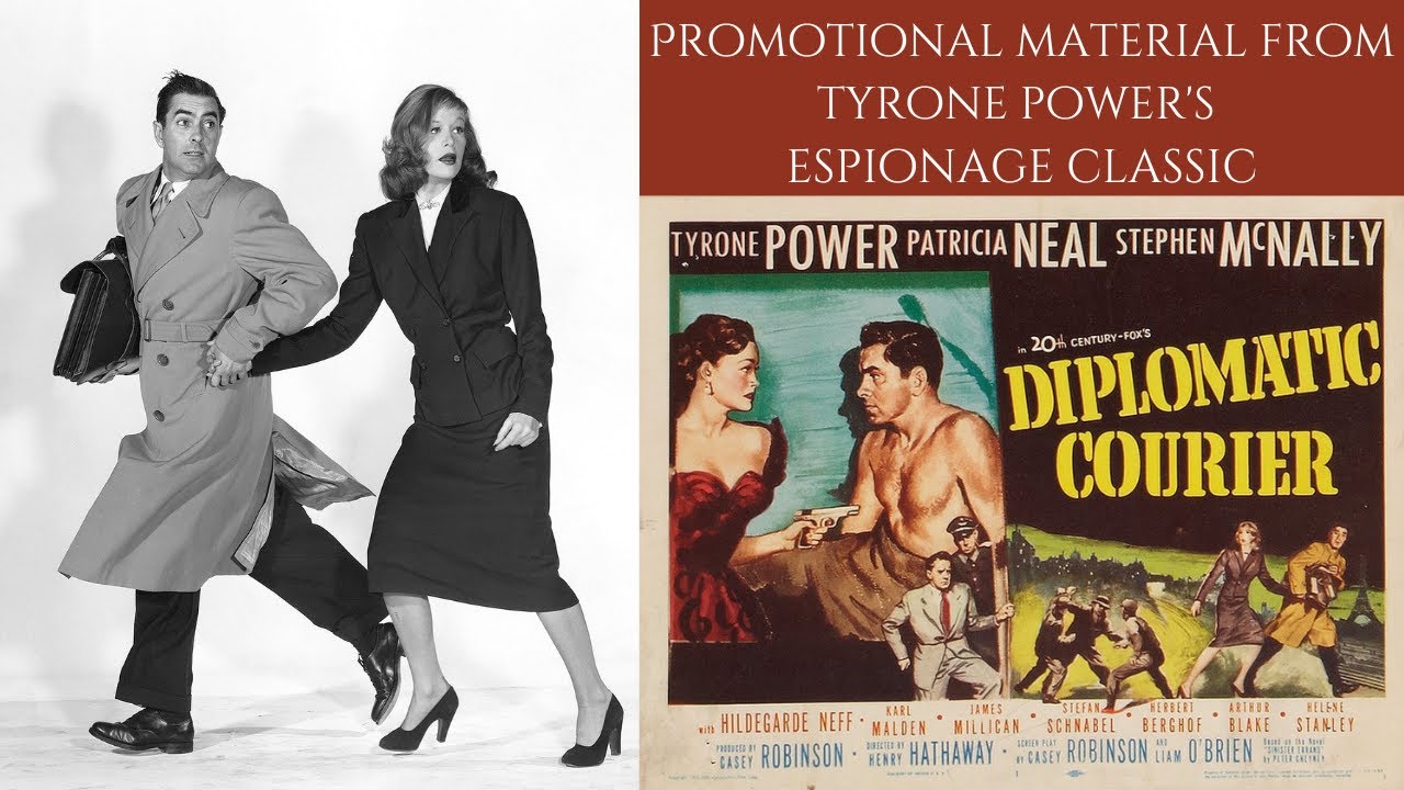 Publicity Material From Tyrone Power's Classic Of Espionage & Intrigue ...