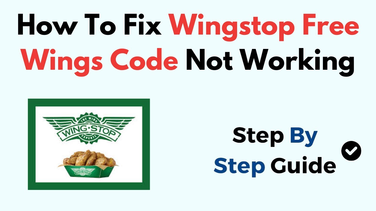 How To Fix Wingstop Free Wings Code Not Working - YouTube