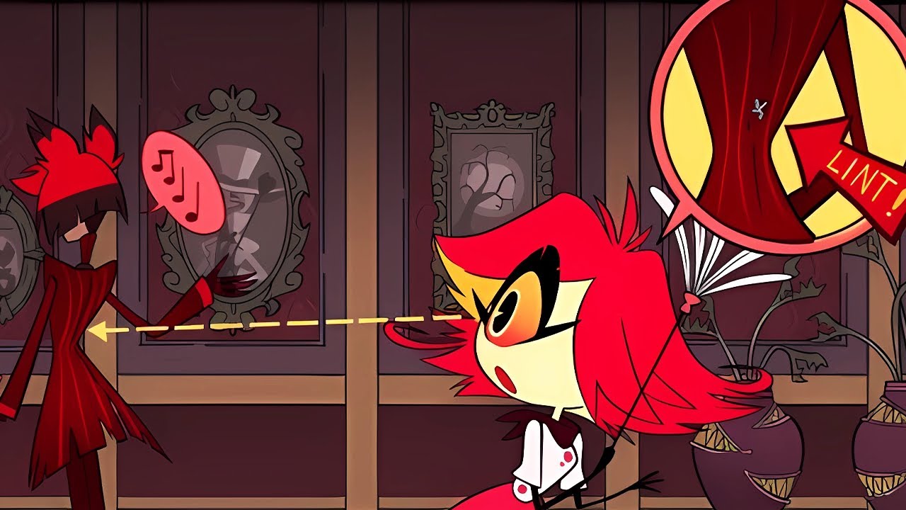 Cleaning Up Alastor: Niffty's Spotless Mission! 🧼 HAZBIN HOTEL COMIC ...