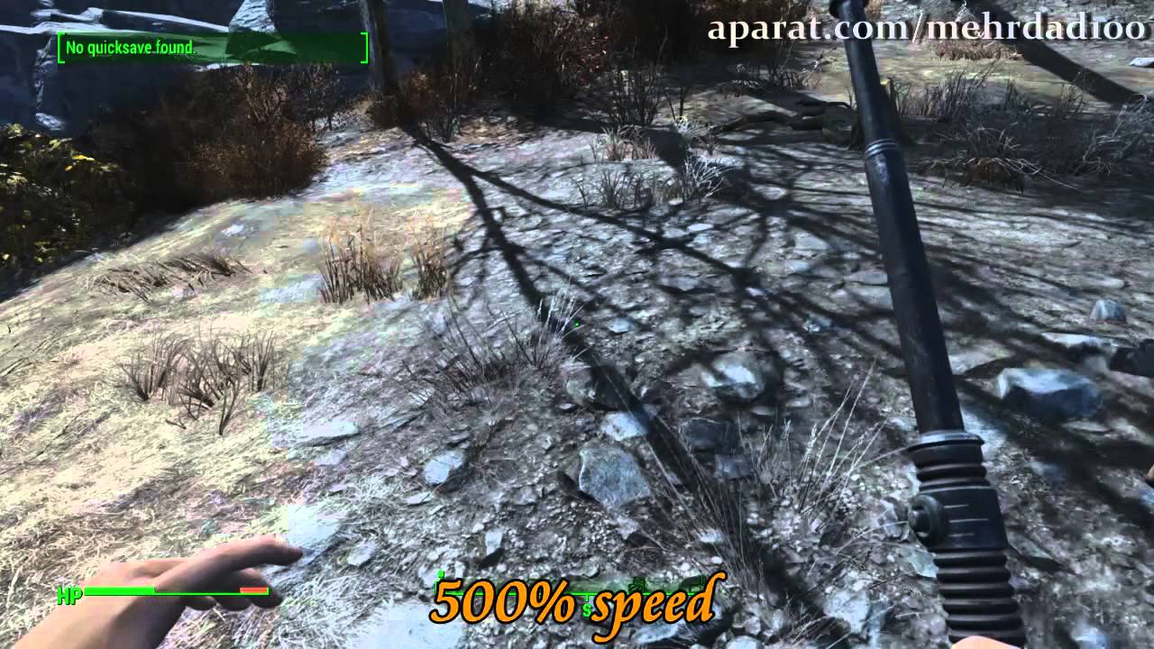 fix shadow move and jump in fallout 4 - YouTube