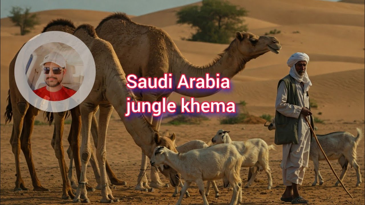 Ashphak Vlog. Saudi Arabia jungle. Saudi kafeel ka ghar.saudi ka khema ...