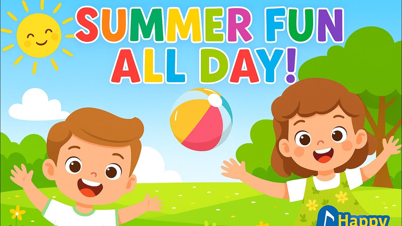 Summer Fun All Day – Happy Kids Song for Singing and Dancing! - YouTube