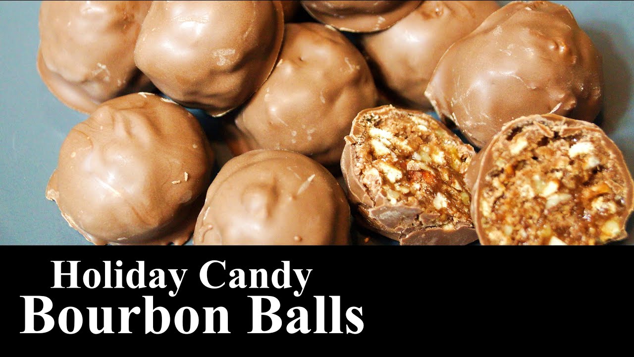 Holiday Candy Bourbon Balls | Christmas Recipe | Made From Scratch ...