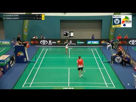 15 Yaş Altı Avrupa Badminton Şampiyonası-Tek Kızlar Yarı Final