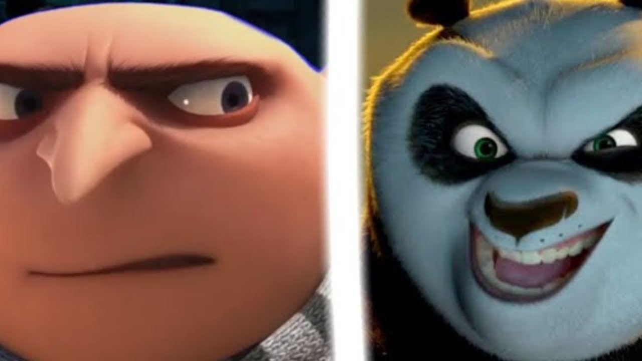 gru vs Po full Fight Remake - YouTube