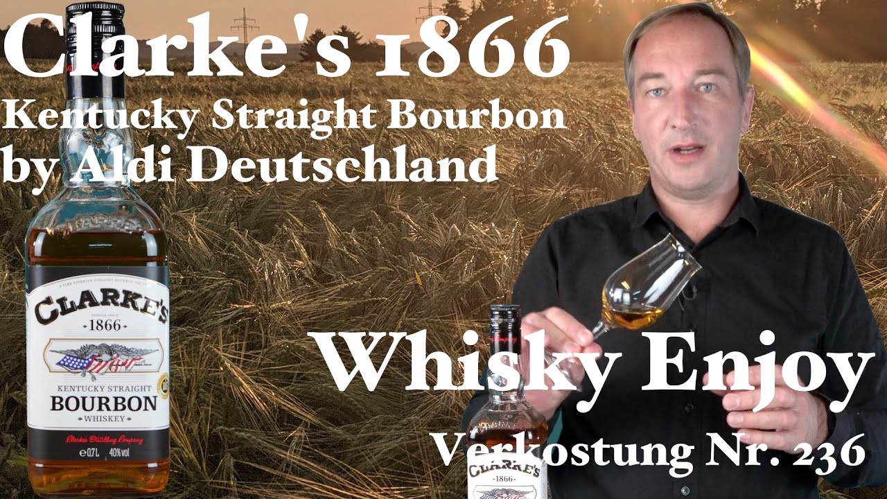 Clarke's 1866 Kentucky Straight Bourbon Whiskey by Aldi Deutschland ...