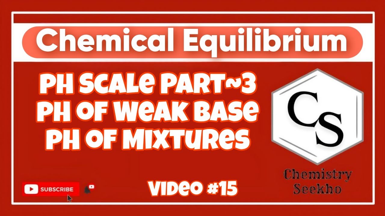 11 Ch 6 | Equilibrium #15 || pH Scale Part~3 Mixture of Strong Acid ...