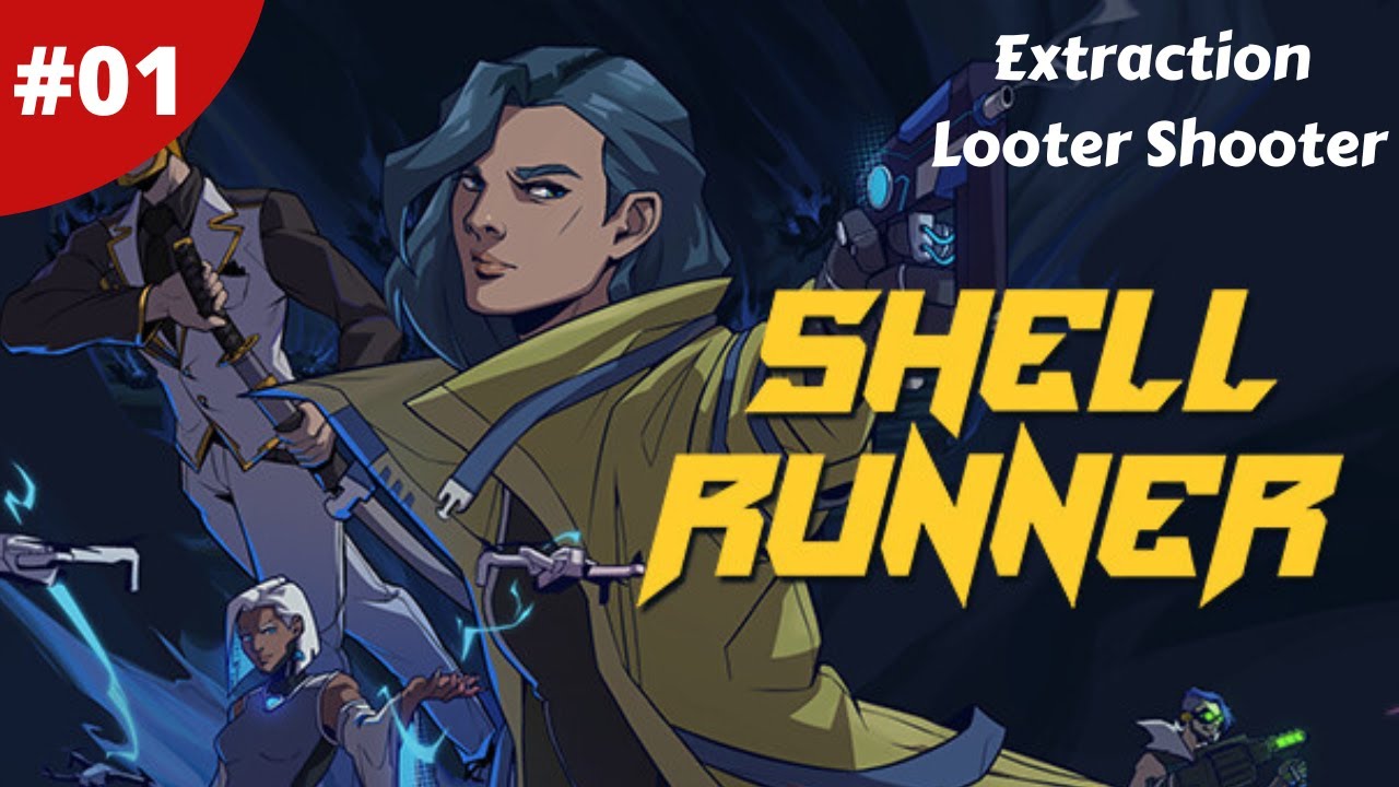 Cyberpunk PvE Extraction Looter Shooter - Shell Runner - #01 - Gameplay - YouTube