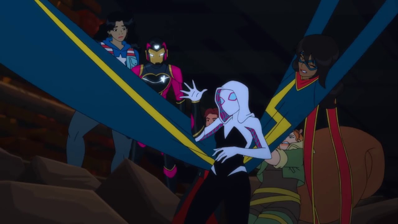 Marvel Rising Stretchy Ms Marvel/Kamala Khan - YouTube