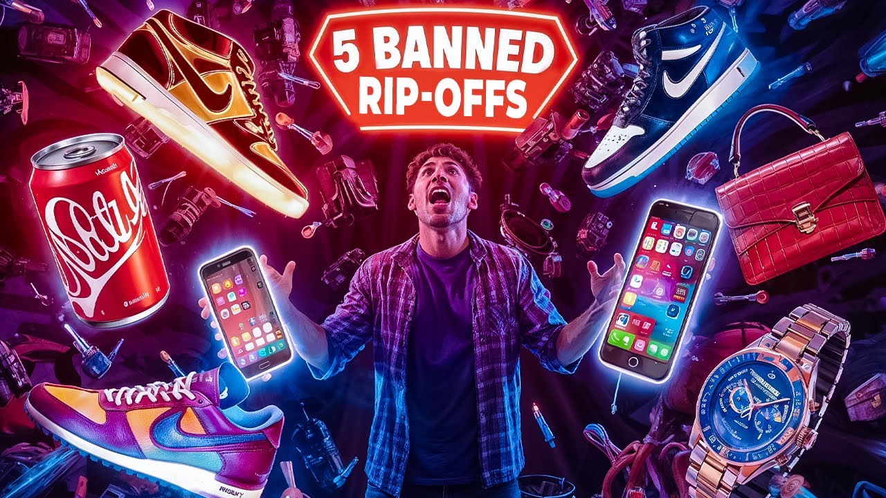 5 Banned Rip-Offs Of Popular Brands - YouTube