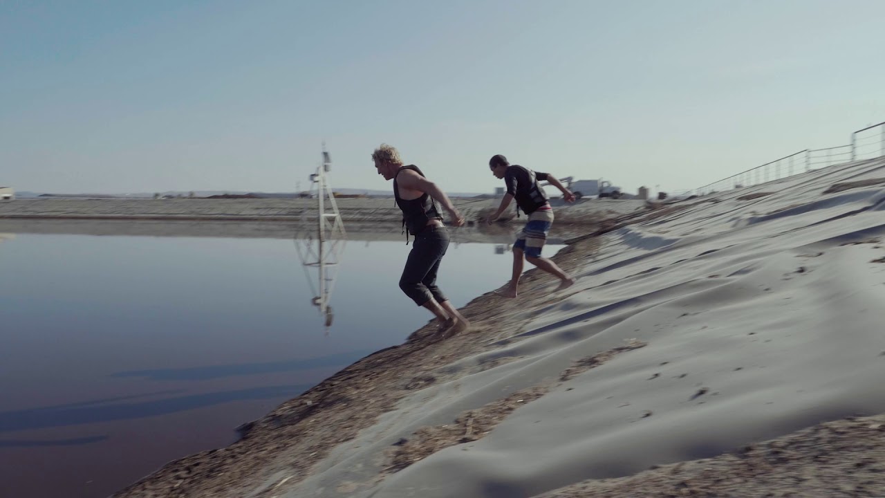 Waterskiing the Manure Pond - YouTube