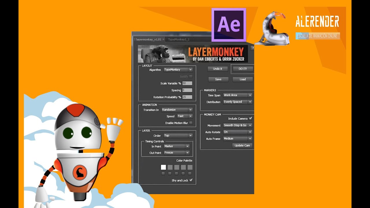 Tutorial Typemonkey LayerMonkey - After Effects - YouTube