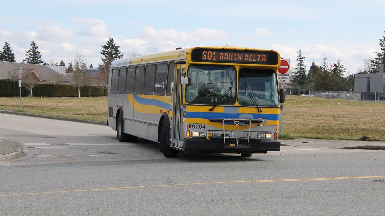 one of translinks last 2000 Orion v 9204 on route 606 Ladner ring - YouTube