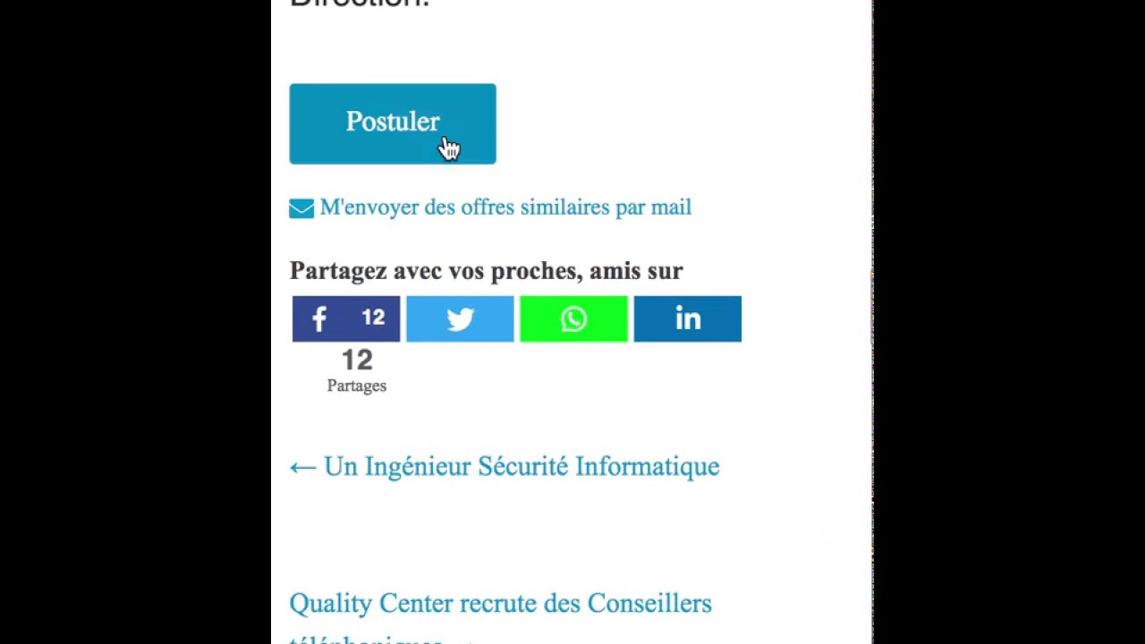 Comment Postuler avec son CV en ligne sur EmploiDakar.com ? - YouTube