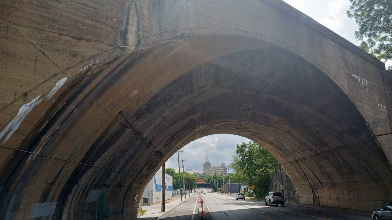 Large Concrete Arch is an #Abandoned Railroad Bridge of LE&E Rail Road ...