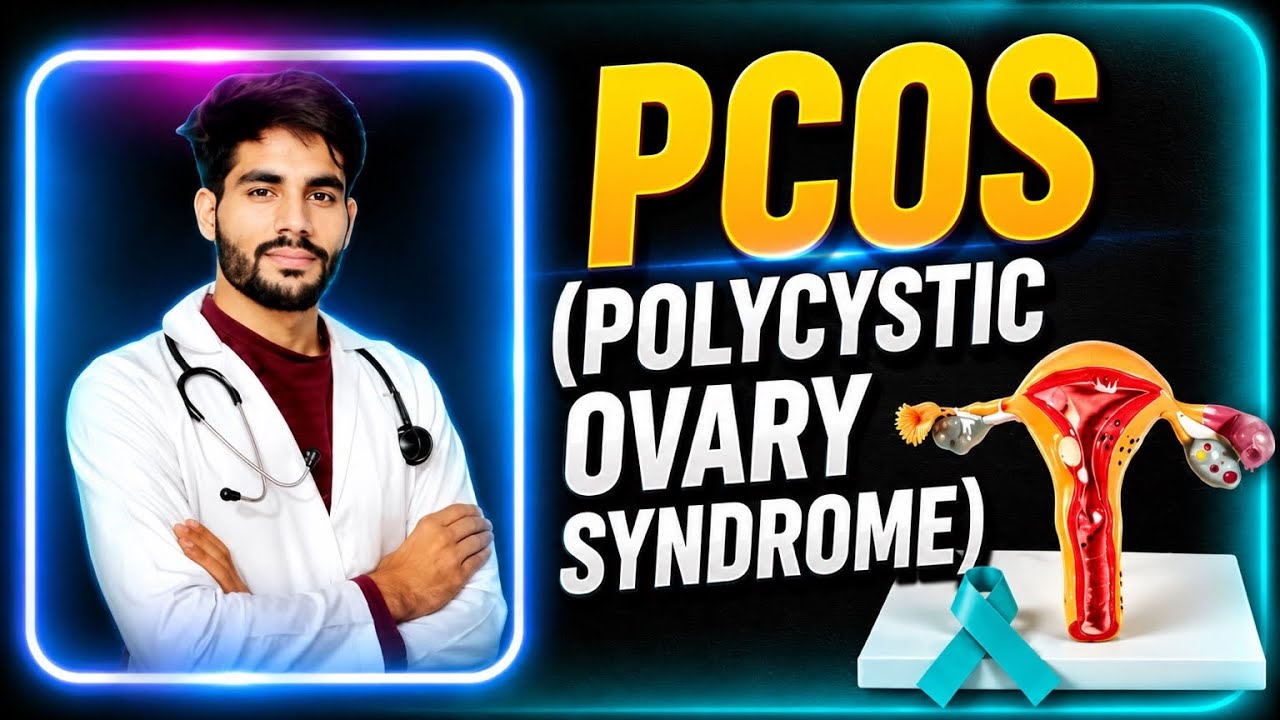PCOS | Polycystic ovary syndrome | BUMS WIKI MED - YouTube