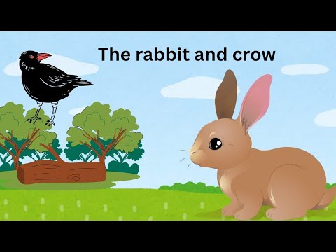 The rabbit and the crow| the crow and the rabbit| Short story| moral ...