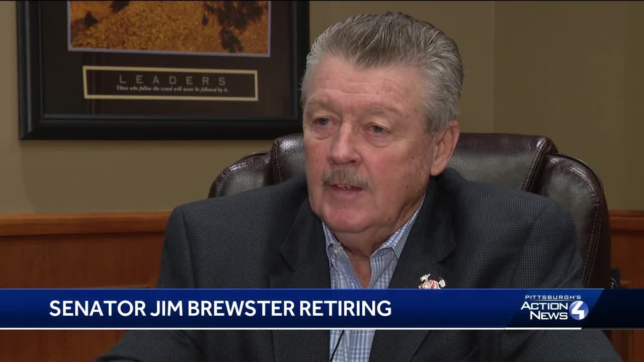Pa. State Sen. Jim Brewster will retire - YouTube