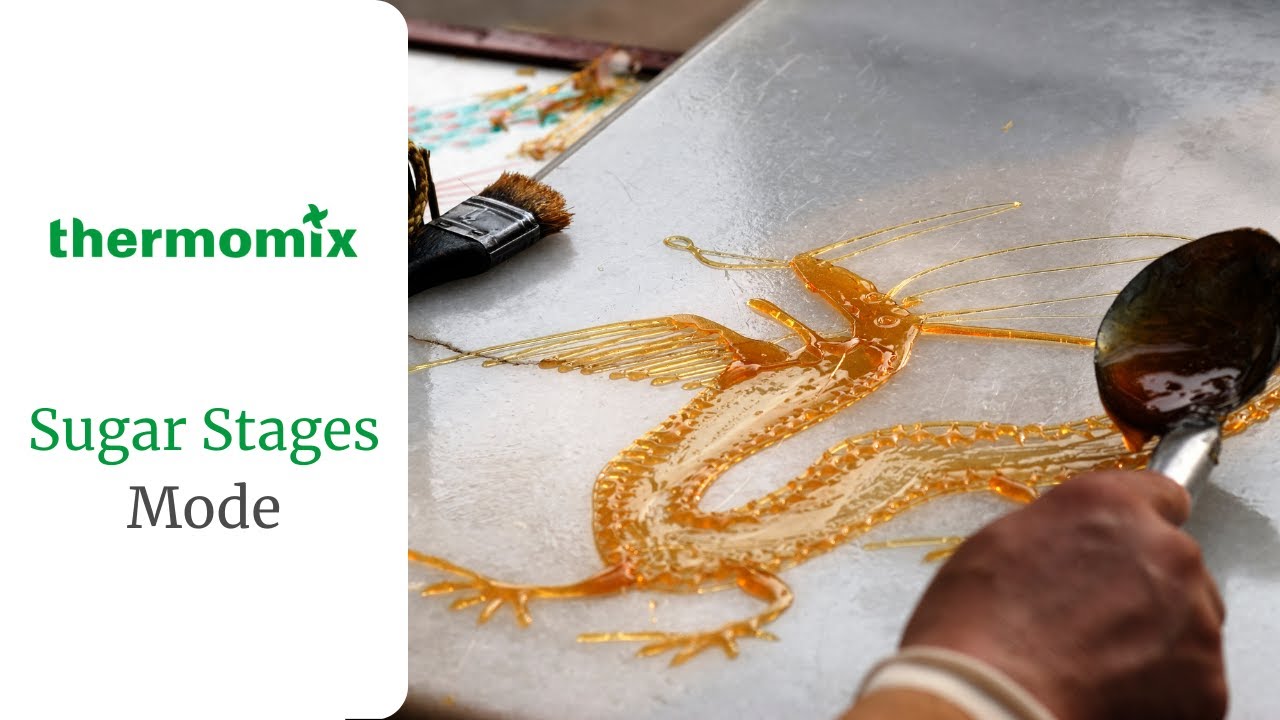 Sugar stages with Thermomix® TM6 - YouTube