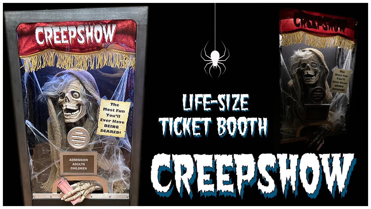 CREEPSHOW (1982) - TICKET BOOTH - POSTER ART REPLICA - YouTube