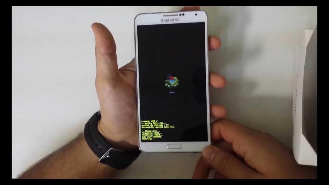 How To Reset Samsung Galaxy Note 3 III SM N900 - Hard Reset and Soft Reset - YouTube