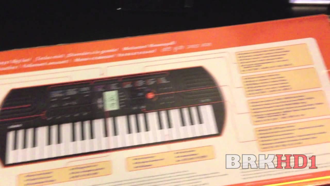 Casio SA-76 Unboxing - YouTube