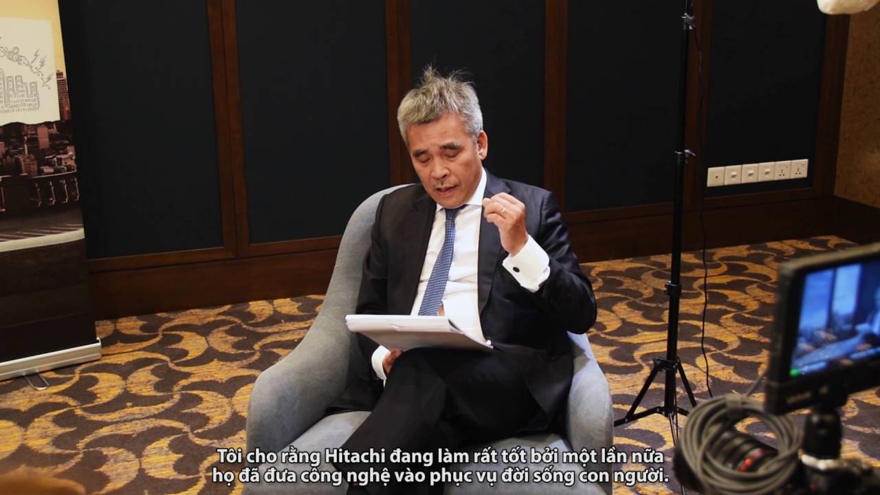 CNN phỏng vấn Chairman & CEO DatViet VAC Đinh Bá Thành tại Hitachi ...