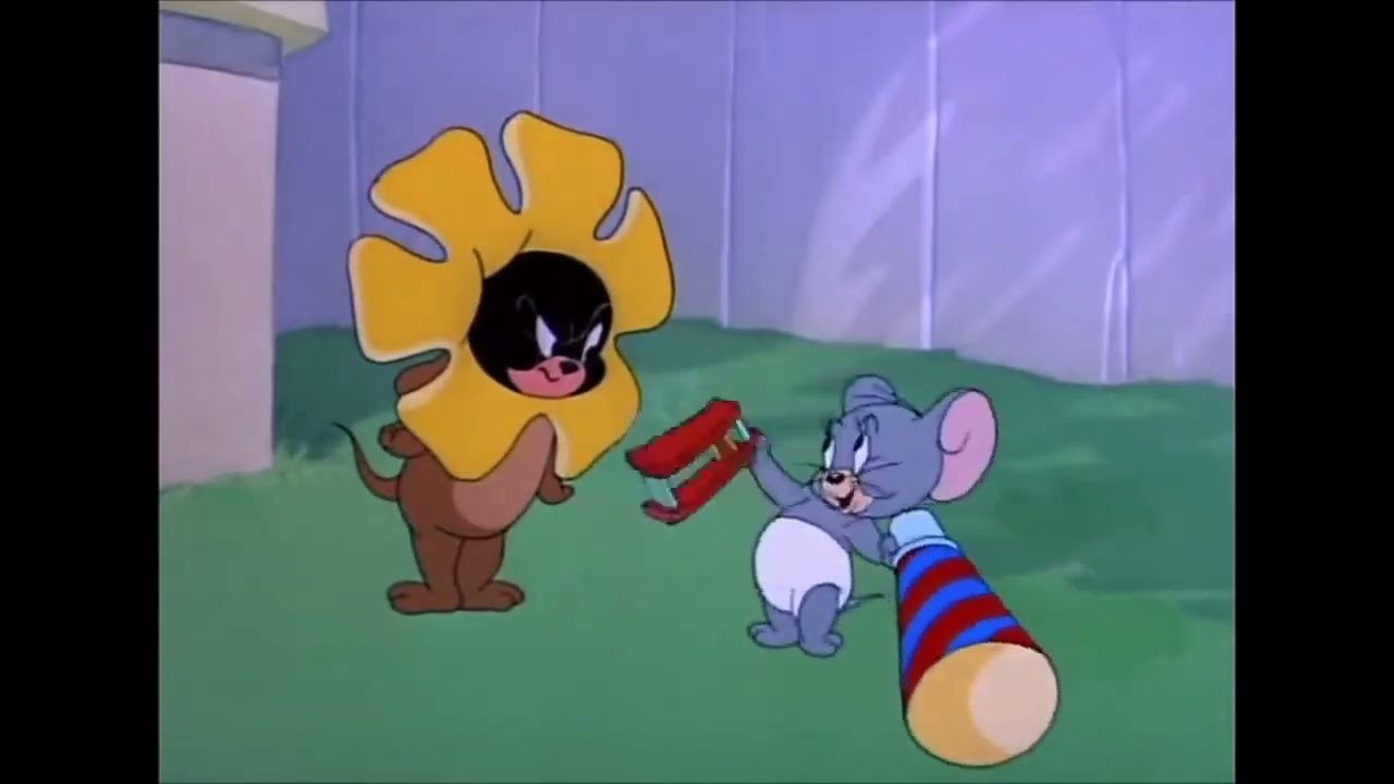 Jerry Mouse - (Getting exploded by a fire cracker) - YouTube