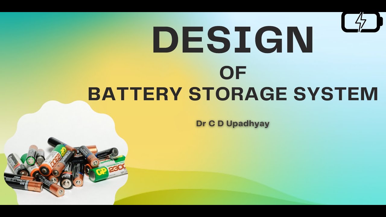 Design of battery Storage system Part I - YouTube