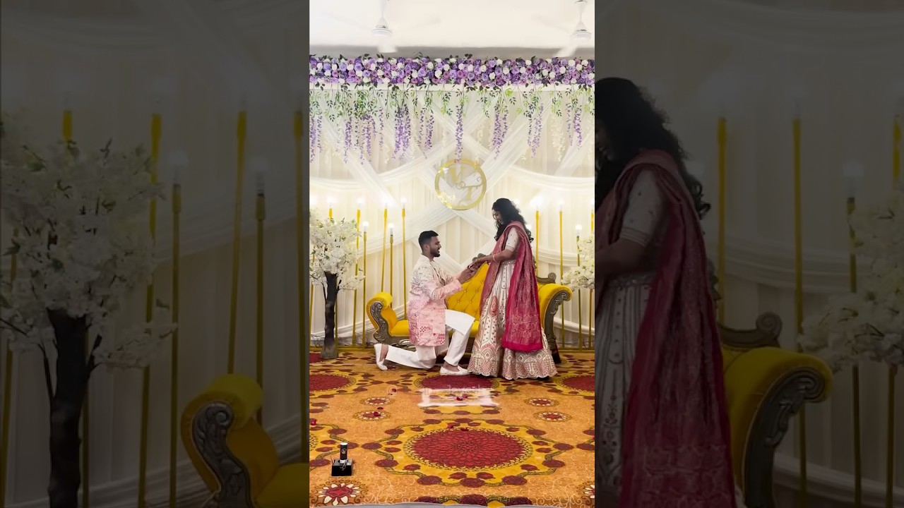 Tapasya & VINIT’s engagement | Anchor Jayesh Sahu #anchoring # ...