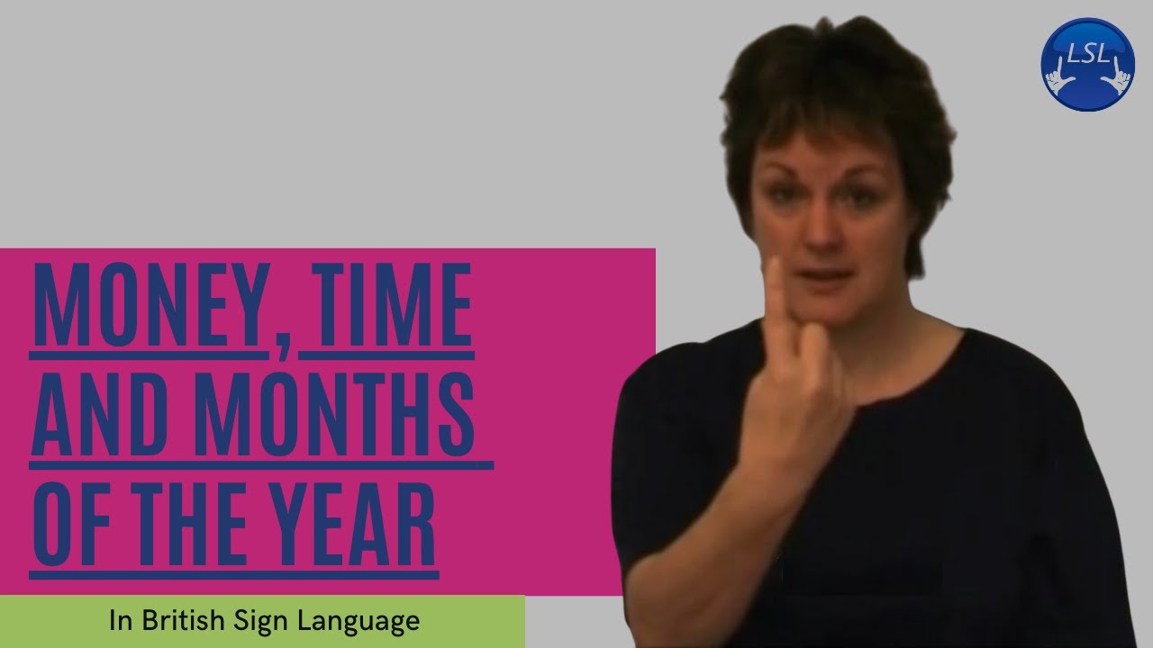 Numbers in British Sign Language - signed in a story - YouTube